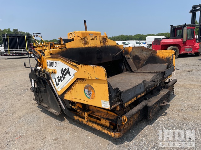 2005 LeeBoy 1000D Track Asphalt Paver in North East, Maryland, United ...