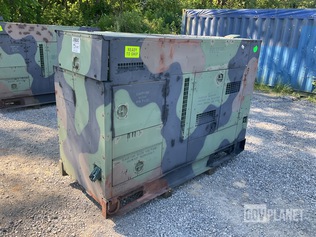 Surplus 2001 MCII MEP-816B 60kW Generator Set in Chambersburg ...