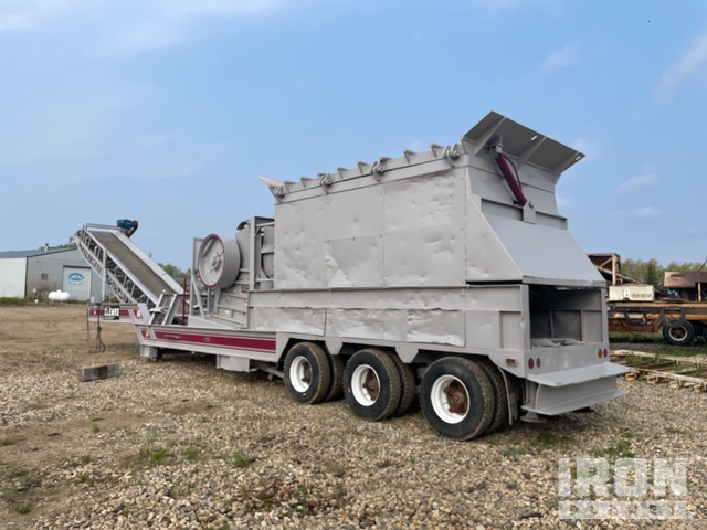 1996 Clemro 22x36 Portable Jaw Crushing Plant in Melfort, Saskatchewan ...