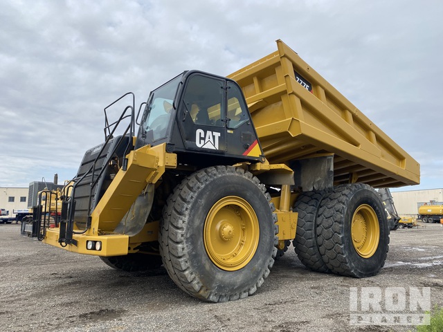 2008 Cat 777F Haul Truck in Algete, Madrid, Spain (IronPlanet Europe ...