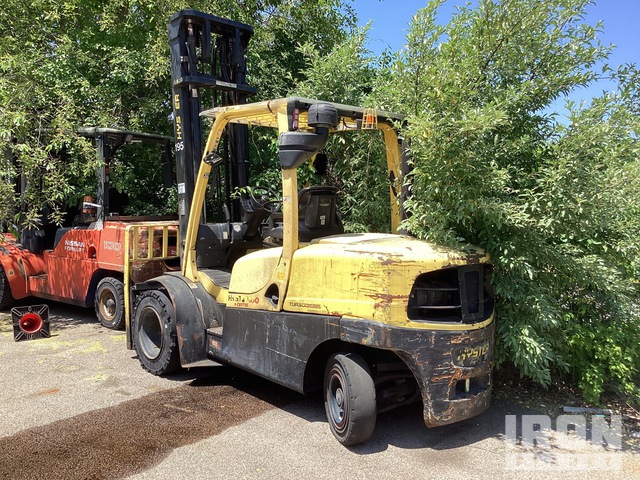 2017 Hyster H100FT 9600 lb Pneumatic Tire Forklift in Mansfield ...