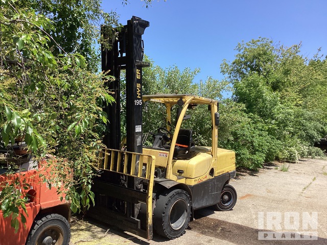2017 Hyster H100FT 9600 lb Pneumatic Tire Forklift in Mansfield ...