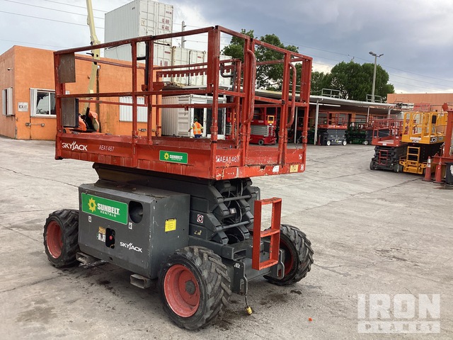 Skyjack 6832RT Diesel Scissor Lift in Miami, Florida, United States ...