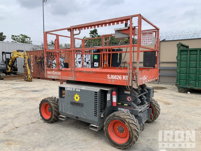 2016 Skyjack SJ6826 RT Diesel Scissor Lift in Northridge, California ...