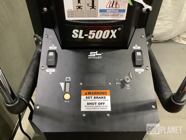 Surplus ServerLIFT SL-500X Electric Lift in Chambersburg, Pennsylvania ...