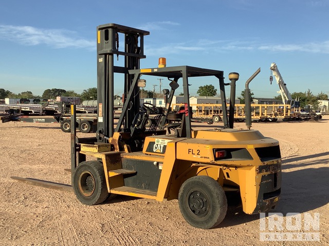 2006 Cat DP70 13600 lb Pneumatic Tire Forklift in Midland, Texas ...