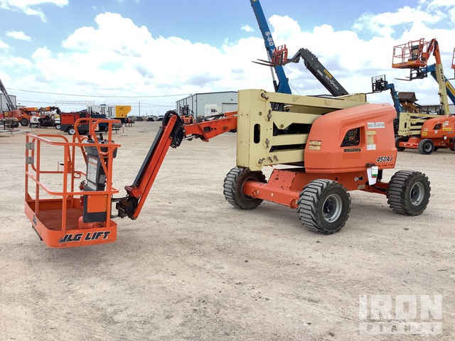 2016 JLG 450AJ 4WD Diesel Articulating Boom Lift in Midland, Texas ...