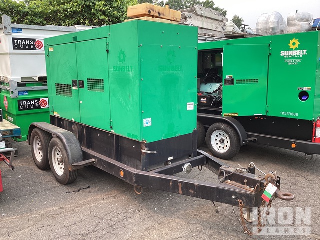 2014 Multiquip DCA-70SSJU4i 56 kW Mobile Generator Set in Newington ...