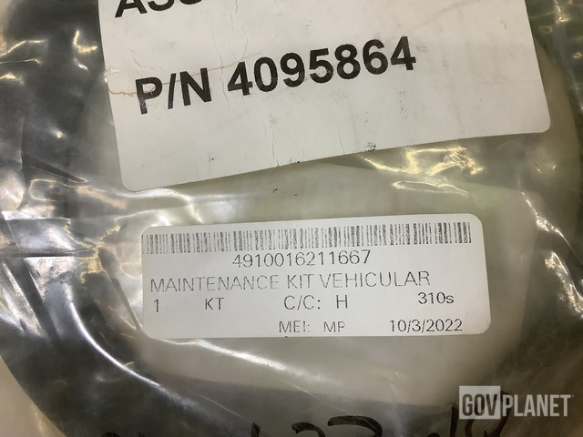 Surplus (2) Oshkosh Defense 4095864 Vehicular Maintenance Kits in North ...