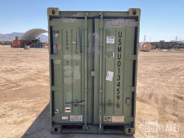 Surplus Charleston Marine CMCI 115A Quadcon Storage Container in Yermo ...