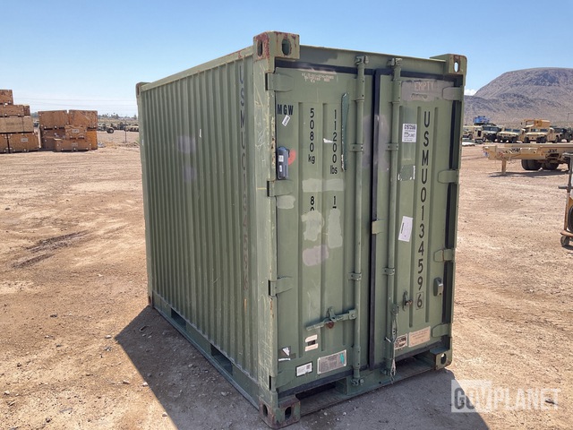 Surplus Charleston Marine CMCI 115A Quadcon Storage Container in Yermo ...