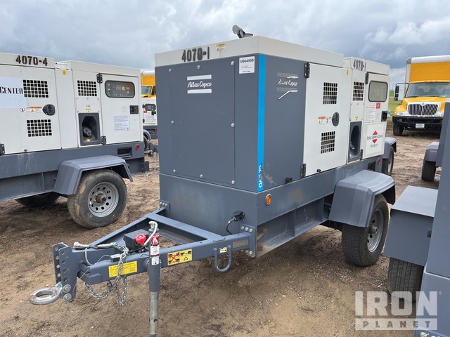 2020 Atlas Copco QAS 70 ID FT4 70 kVA Mobile Generator Set in Longmont ...