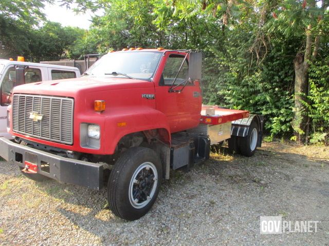 1996 Chevrolet Kodiak C7H042 Fifth wheel attachment and platform. in ...