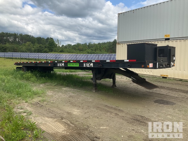 2008 Landoll 330C 42 ft S/A Sliding Axle Trailer in South Royalton ...
