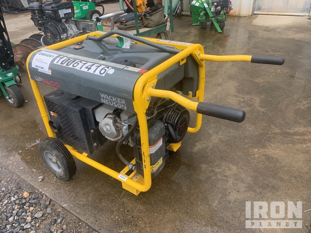 2018 Wacker Neuson GP5600A Mobile Portable Generator Set in Roanoke ...