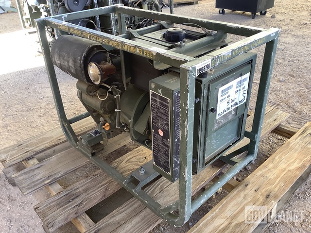 Surplus Dewey Electronics MEP-501A 2kW Generator Set in Yermo ...