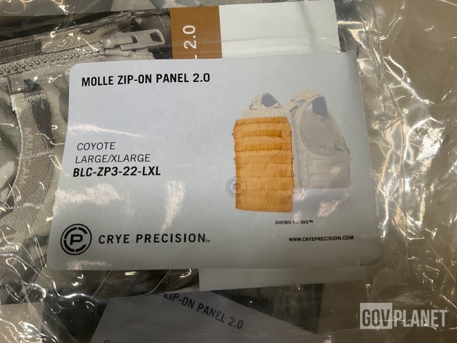 Surplus (28) Crye Precision BLC-ZP3-22-LXL MOLLE Zip-On Panels in North ...