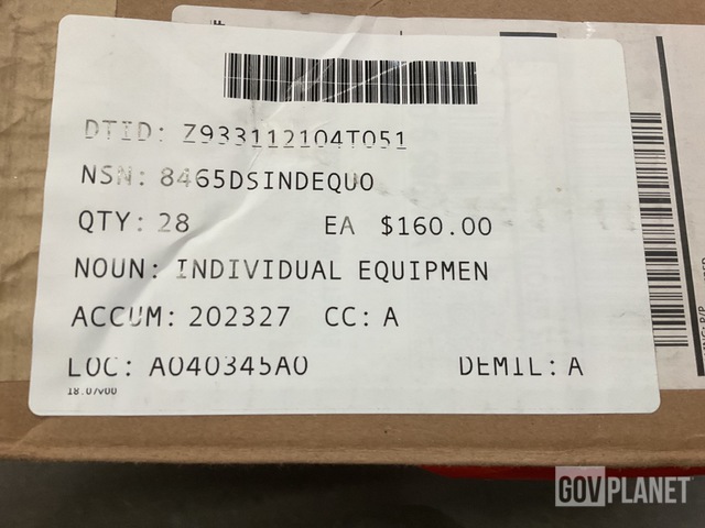 Surplus (28) Crye Precision BLC-ZP3-22-LXL MOLLE Zip-On Panels in North ...