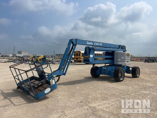 2012 Genie Z-60 4WD Diesel Articulating Boom Lift in Portland, Texas ...