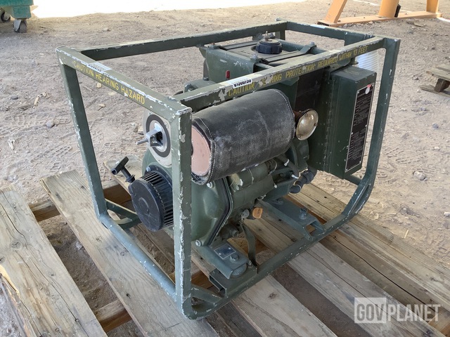 Surplus Dewey Electronics MEP-501A 2kW Generator Set in Yermo ...