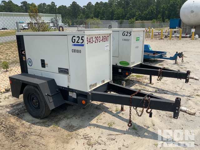 2015 Doosan G25 25 kVA Mobile Generator Set in LITTLE RIVER, South ...