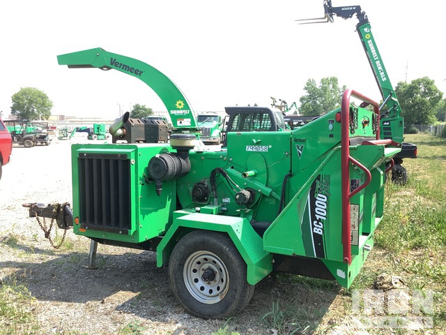 2015 Vermeer BC1000XL Tow-Behind Wood Chipper in LAFAYETTE, Indiana ...