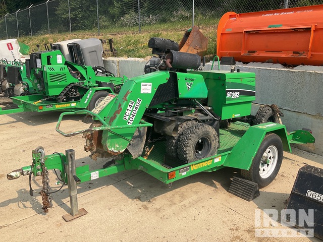 2018 Vermeer SC292 Walk-Behind Stump Grinder w/Trailer in Florence ...