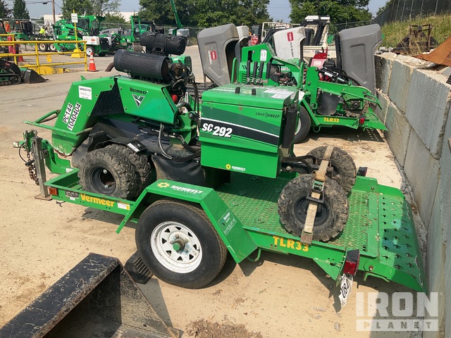 2018 Vermeer SC292 Walk-Behind Stump Grinder w/Trailer in Florence ...