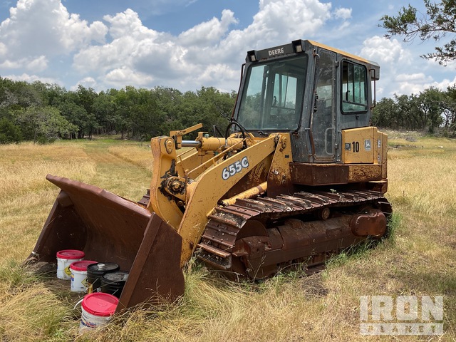 2001 John Deere 655C Crawler Loader
