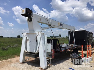 2013 (unverified) Altec AC18 - 70B Hydraulic Straight Boom on Flatbed ...