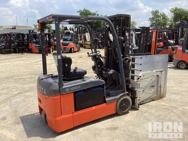 2018 (unverified) Toyota 8FBE20U 1750 lb Electric Forklift in Irving ...