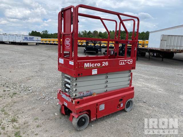 2019 MEC Micro 26 Electric Scissor Lift in Burgettstown, Pennsylvania ...