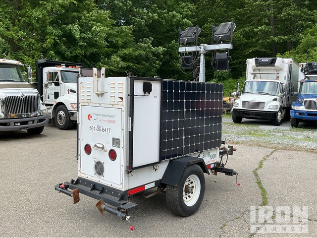 2014 Progress Solar Solutions SHYB1200 Solar Light Tower in North ...