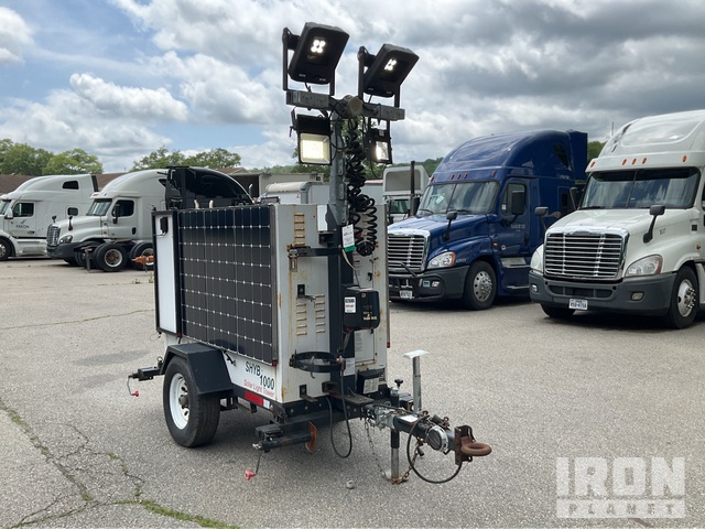 2014 Progress Solar Solutions SHYB1200 Solar Light Tower in North ...