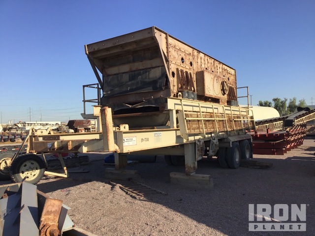 Portable 7ft x 20ft 3 Deck Screen Plant in Phoenix, Arizona, United ...
