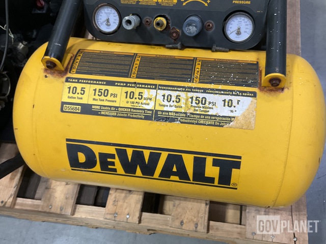 Surplus (1) DeWalt D55684 Air Compressor & (1) DeWalt D55273 Air Compressor in Chambersburg ...