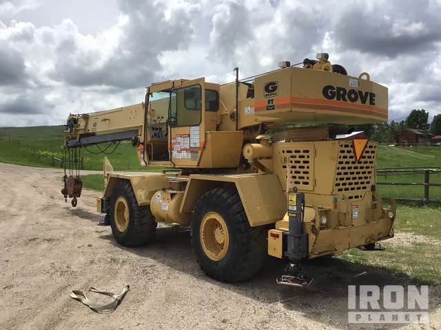 1986 Grove RT525 50000 lb 4x4 Rough Terrain Crane in Lander, Wyoming ...