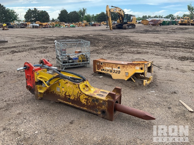 Quantity of (2) Magnum RHB320-6 BA Hydraulic Breakers - Fits Cat 320DL ...