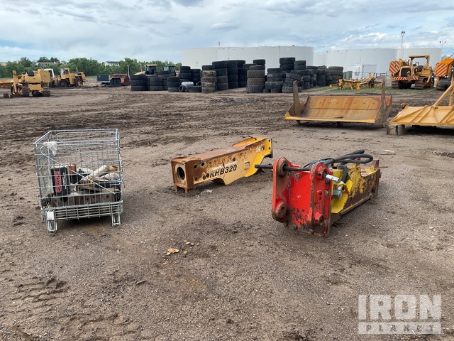 Quantity of (2) Magnum RHB320-6 BA Hydraulic Breakers - Fits Cat 320DL ...