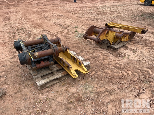 Quantity of (1) Dromone Hydraulic Excavator Coupler & (1) Cat Excavator ...
