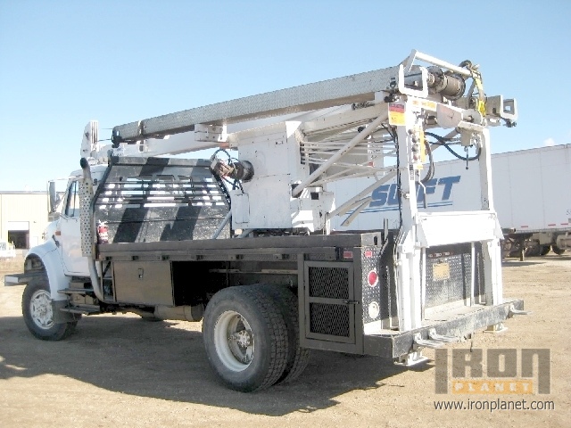 1992 International 4800 w/ 1999 Pulstar P20HD SHRPPGBX Pump Hoist in ...