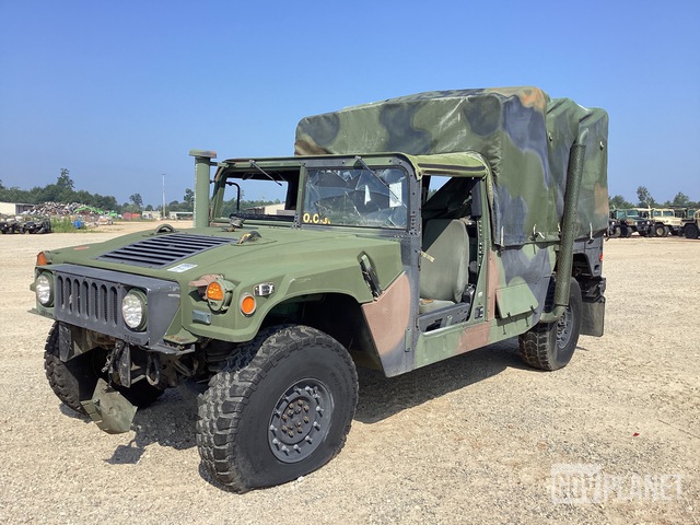 Surplus 2006 AM General M1152 HMMWV 2 Door Soft Top w/Truck Body in ...