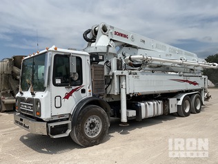 2014 Schwing 2525H-6 S39SX on 2015 Mack MRU 613 6x4 COE Concrete Pump ...