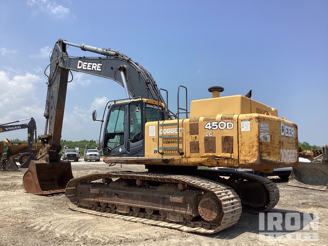 2011 John Deere 450D LC Tracked Excavator in Baytown, Texas, United ...