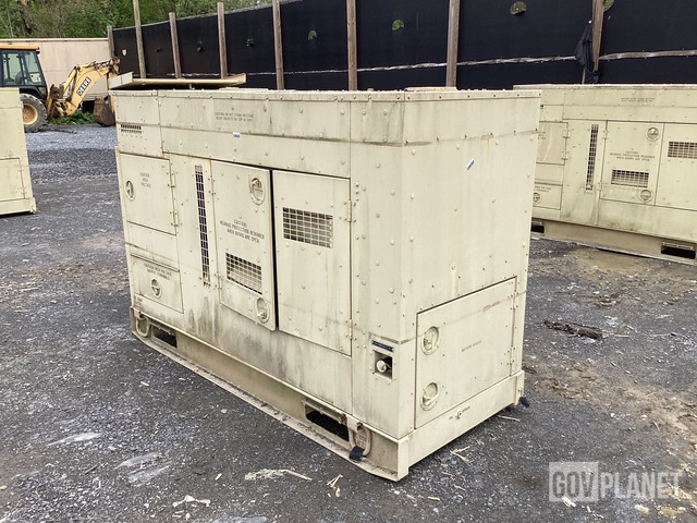 Surplus 2003 L3 MEP-806B 60kW Generator Set in Chambersburg ...