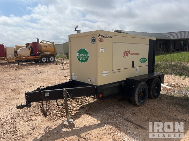 2007 Ingersoll-Rand G125 100 kW Mobile Generator Set in Lubbock, Texas ...