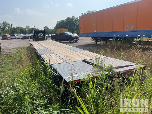 2022 Ameritrail GNLS40-24DKC2LP 40 ft T/A Gooseneck Equipment Trailer ...