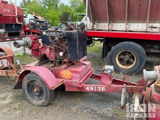 Godwin Pumps CD100 Trailer-Mounted Water Pump (Inoperable) in Chantilly ...