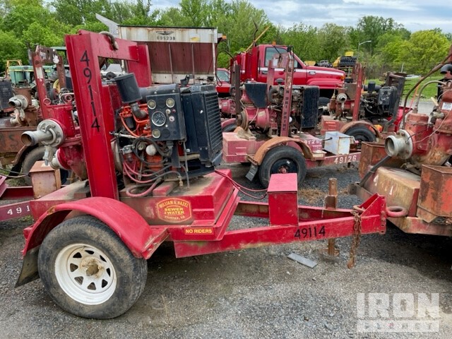 Godwin Pumps CD100 Trailer-Mounted Water Pump (Inoperable) in Chantilly ...