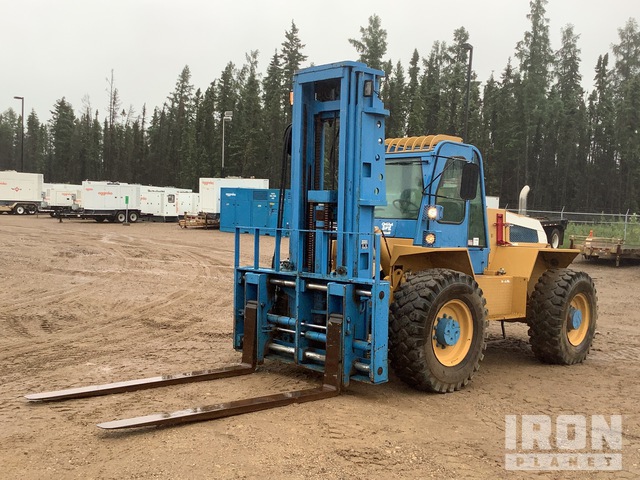 2005 Omega 4420T-20MS 20000 lb Frame Levelling Pneumatic Tire Forklift ...
